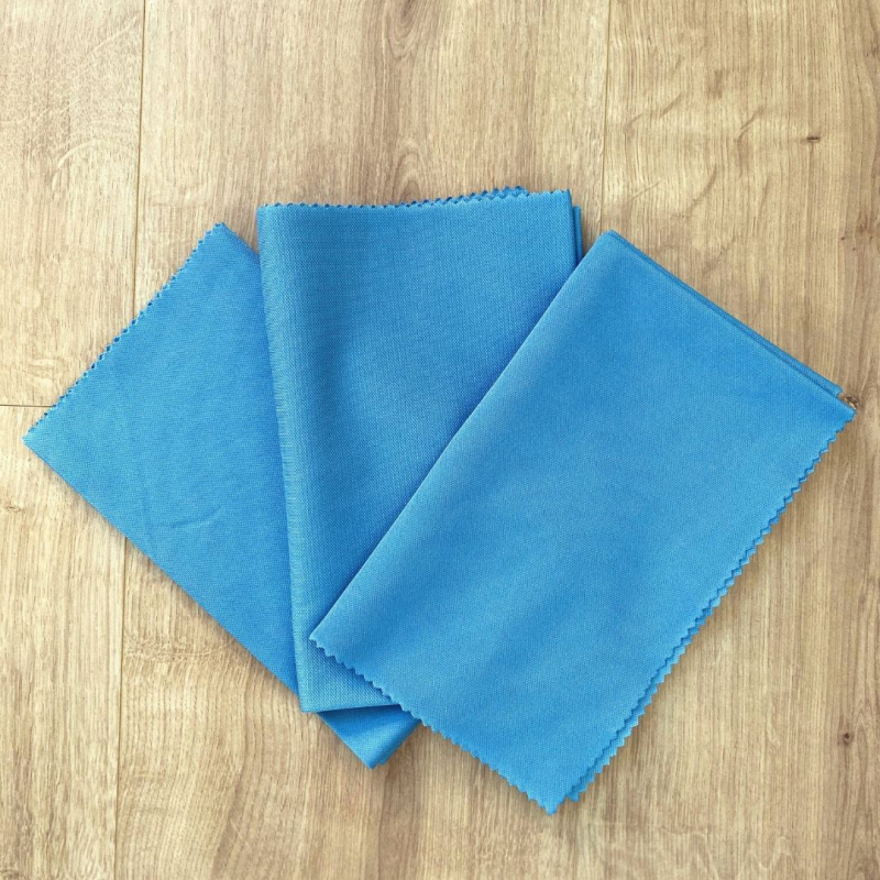 Lot de 3 microfibres "spéciales vitres" : les alliées du ménage au naturel